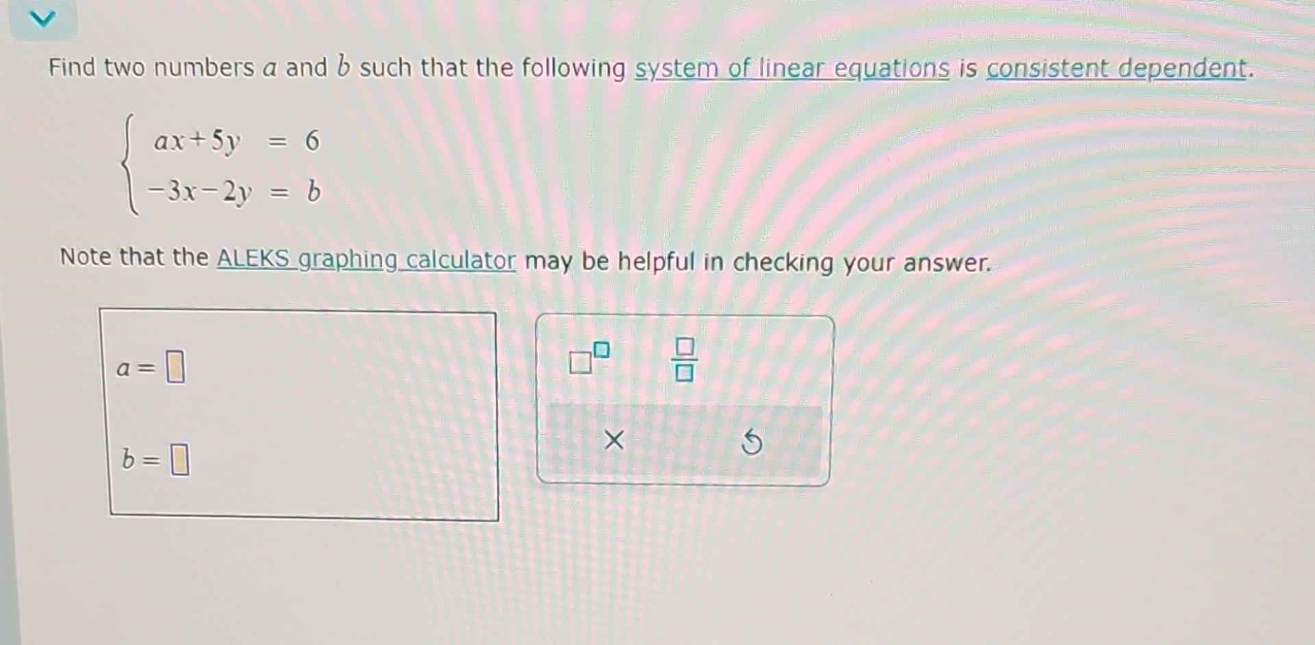 Solved Find two numbers a and b such that the following | Chegg.com