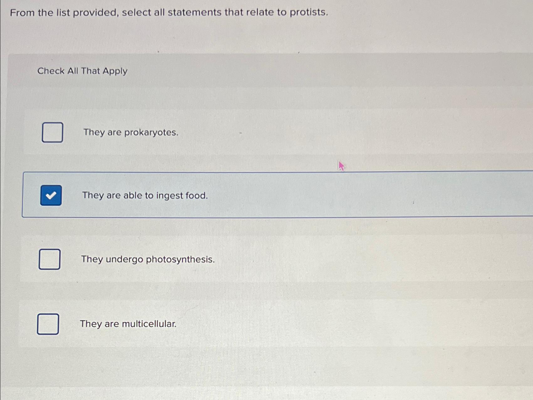 Solved From the list provided, select all statements that | Chegg.com