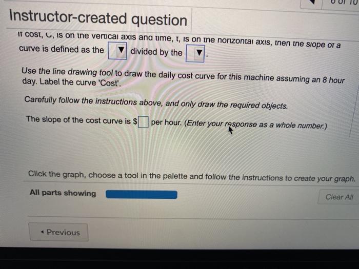 Solved Instructor-created question Suppose your business | Chegg.com