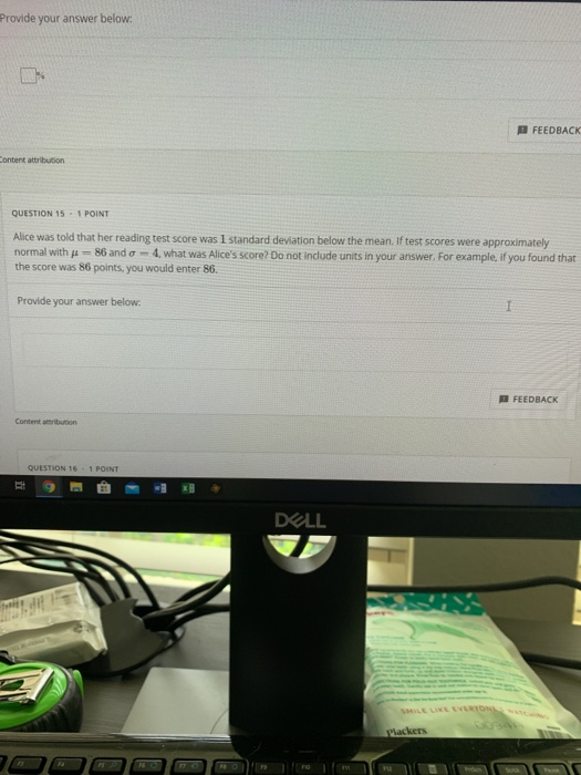 Solved 56:27 5/16 FEEDBACK Content attribution QUESTION 16.1 | Chegg.com
