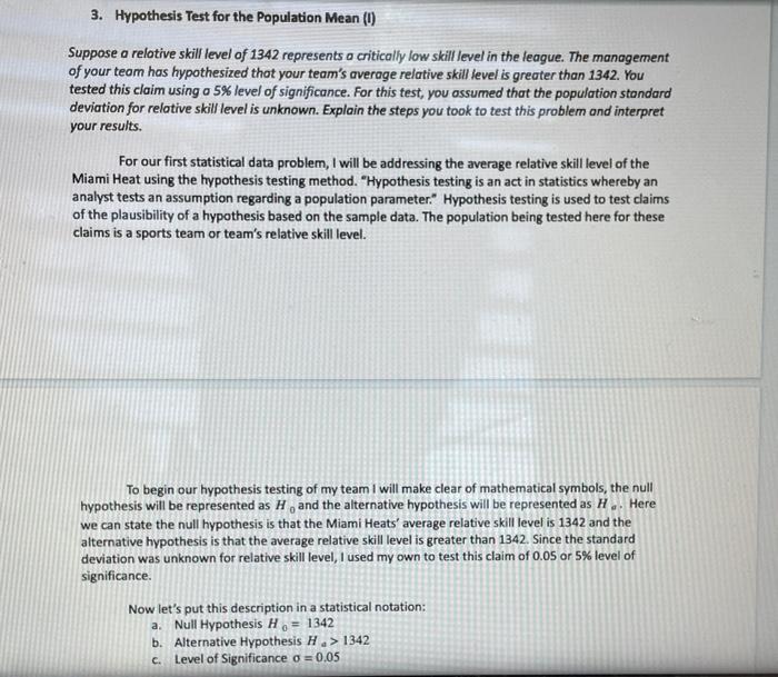 Solved I need help answering my last part of my project as I | Chegg.com