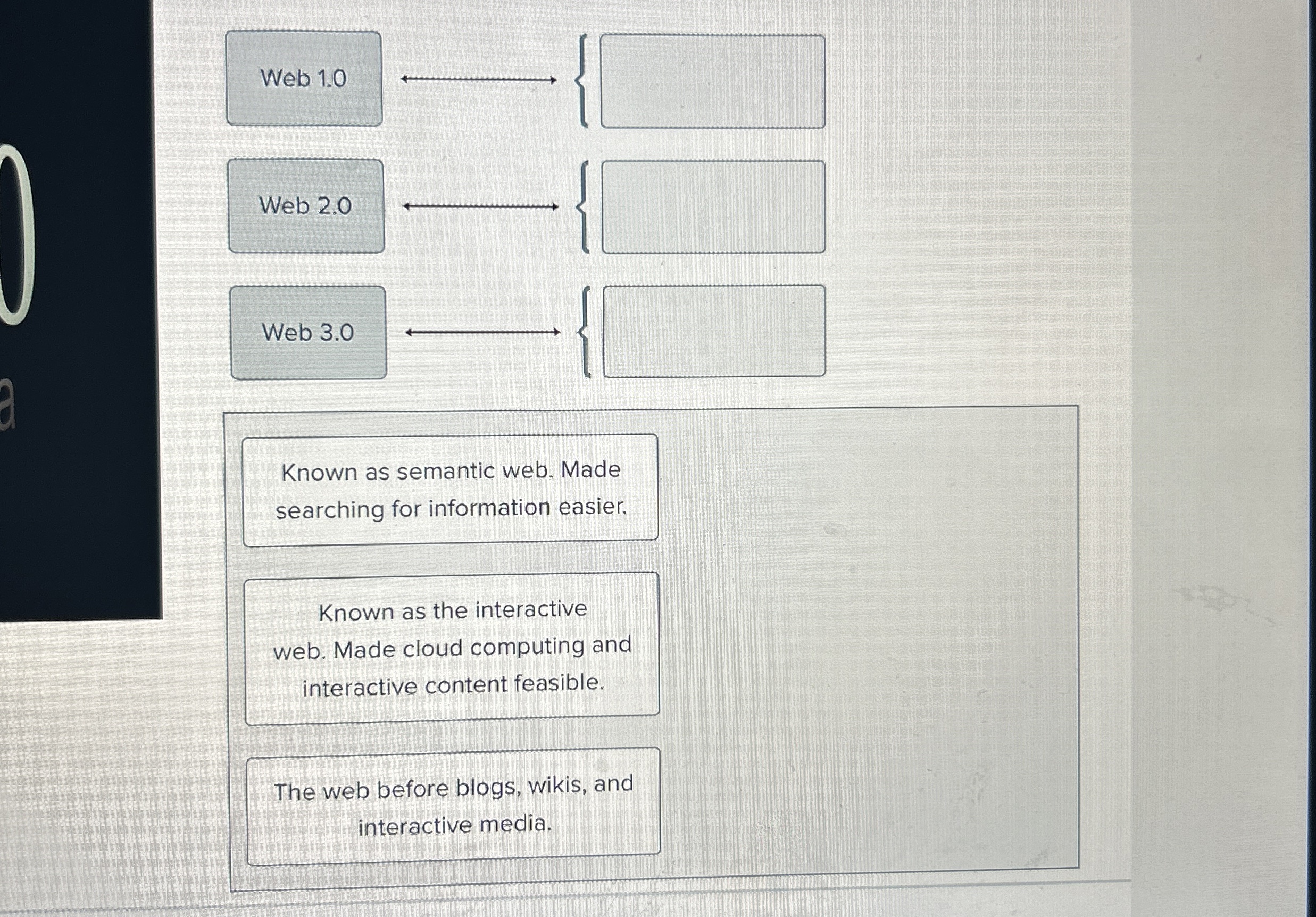 Solved Web 3.0Known as semantic web. Madesearching for | Chegg.com
