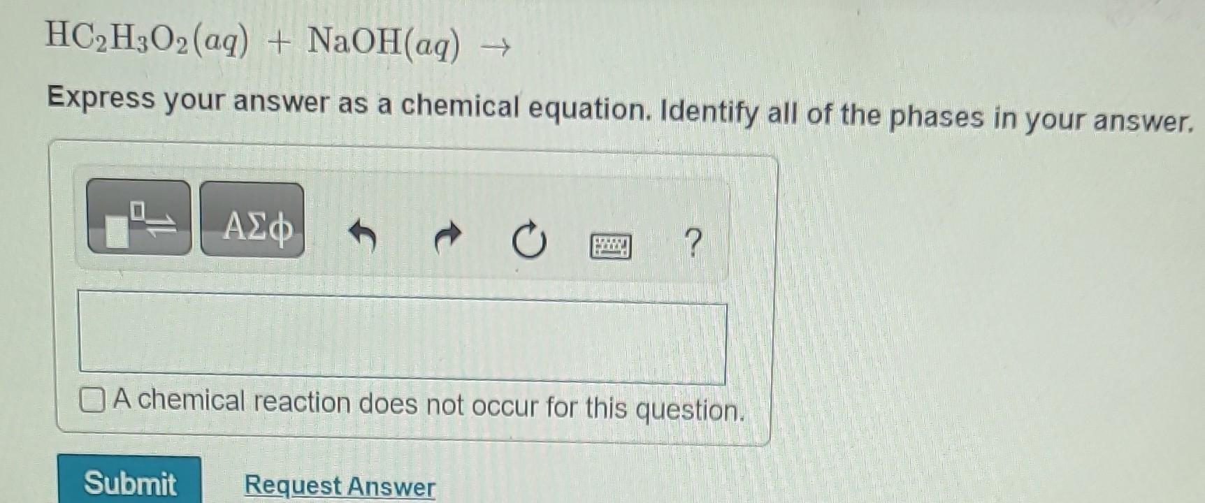 Solved HI(aq)+LiOH(aq)→ Express your answer as a chemical | Chegg.com