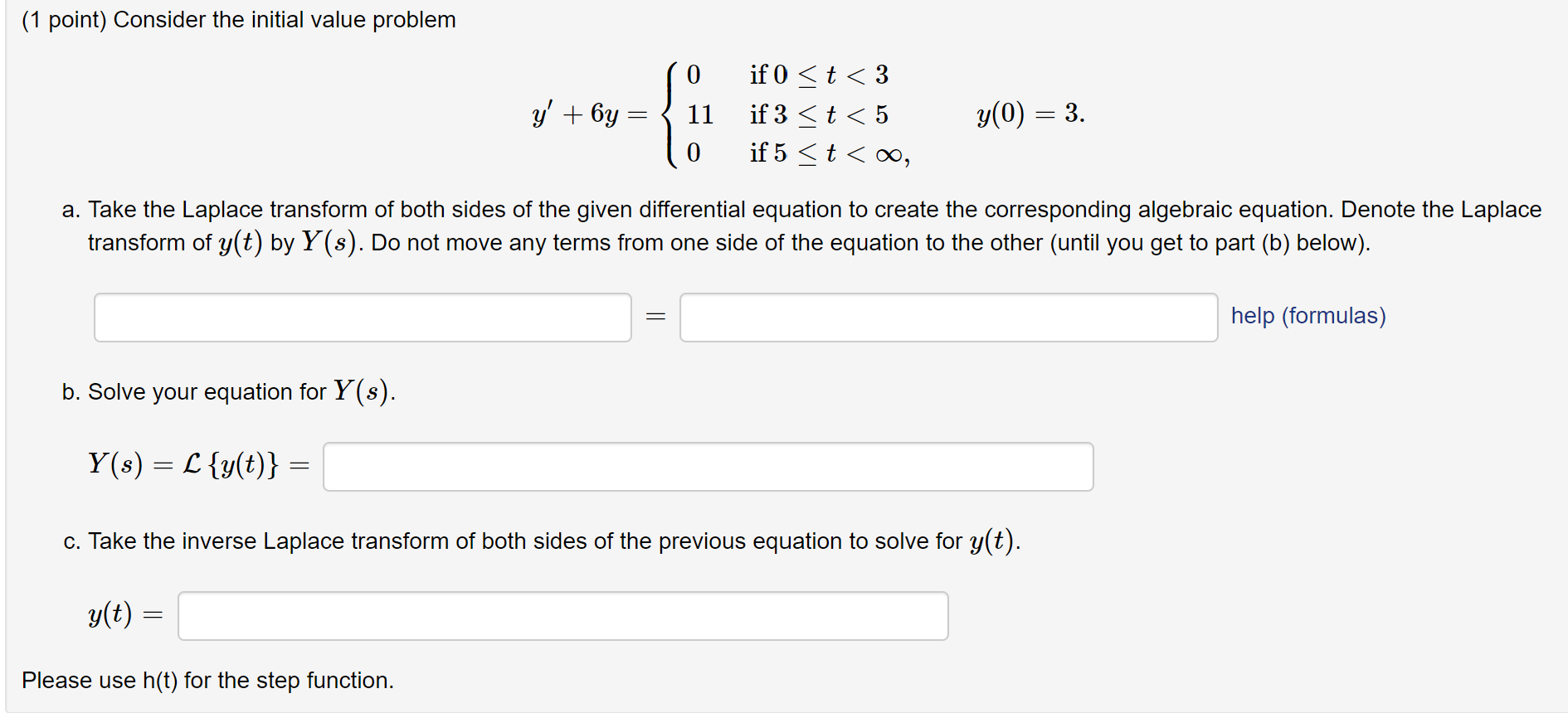 Solved 1Consider the initial value | Chegg.com