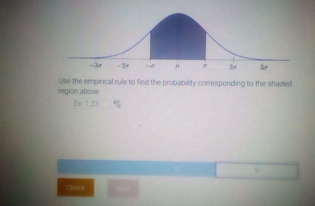 Solved Use the empirical rule to find the probability | Chegg.com