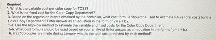 Solved E5-24 (Static) Estimating Cost Behavior Using | Chegg.com