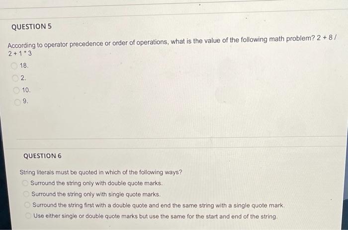 Solved QUESTION 1 Who is the creator of the Python | Chegg.com