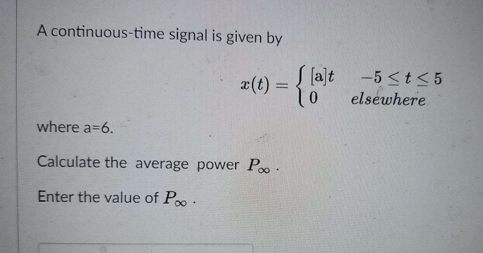 Solved A discrete-time signal z is given by s ([a])" 10 -1 | Chegg.com
