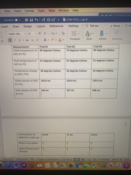 Solved View Insert Format Tools Table Window Help Share ca | Chegg.com