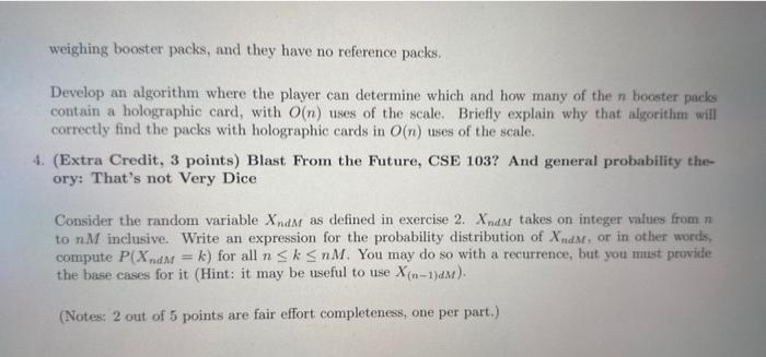 Solved 3. (Extra Credit, 3 points) Blast From the Future, | Chegg.com