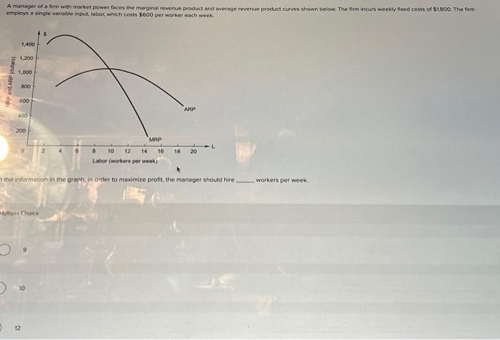 employs a shole variable input, labor, which costs | Chegg.com