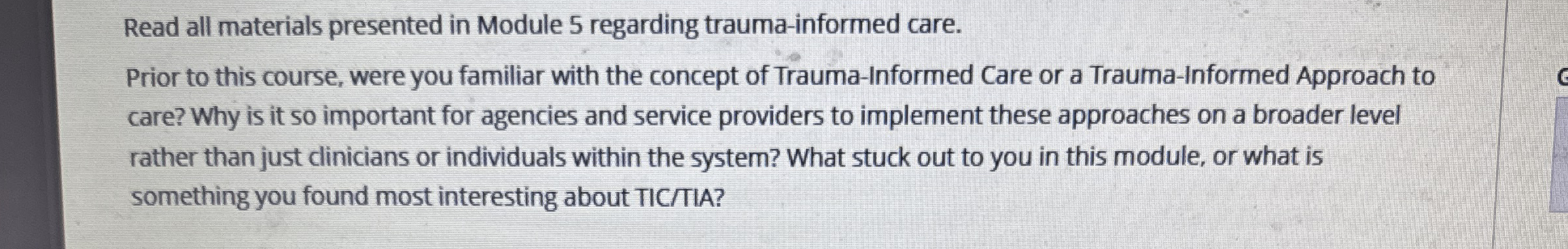 High Quality SOLUTION Read all materials presented in Module 5 ...
