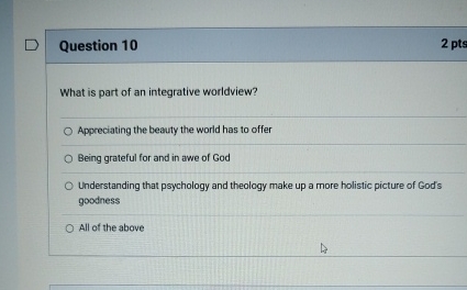Solved Question 102ptsWhat is part of an integrative | Chegg.com