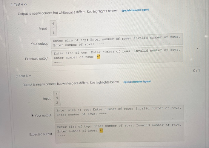 Solved Programming Instructions Write a program that prints | Chegg.com