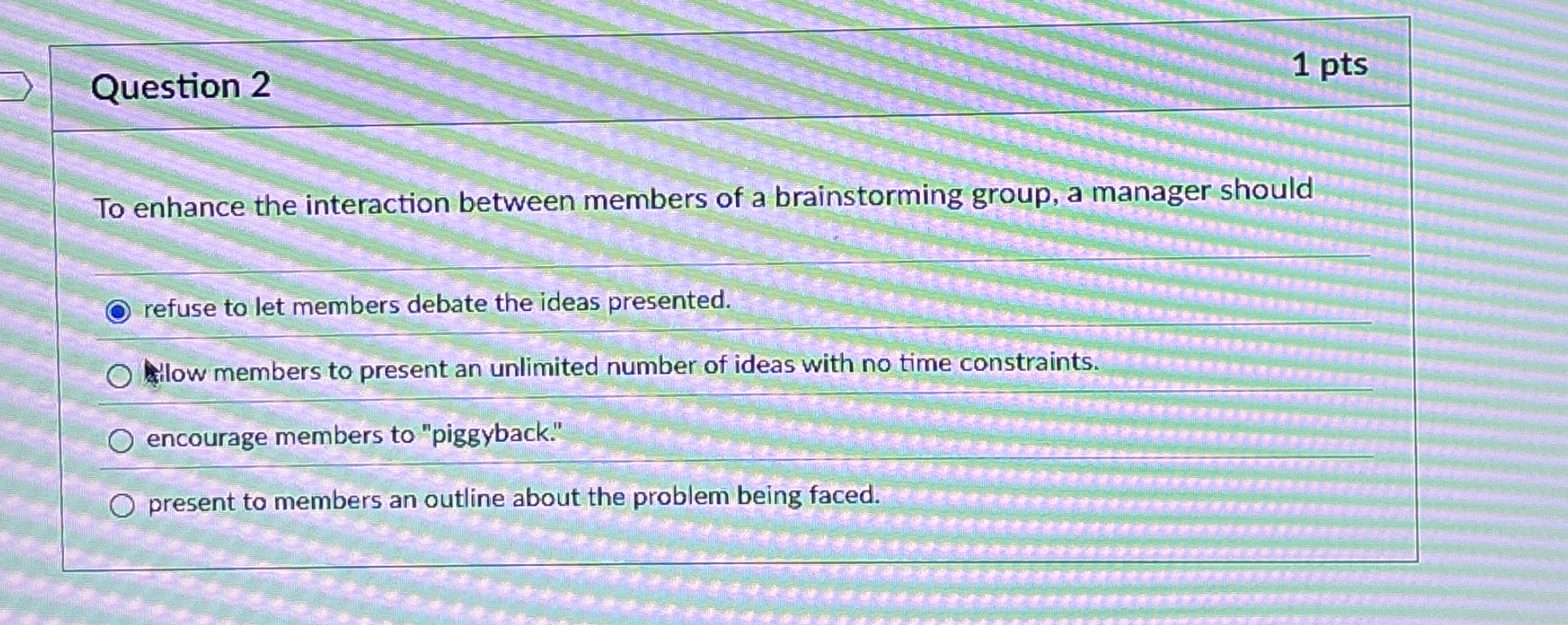 Solved Question 21 ﻿ptsTo enhance the interaction between | Chegg.com