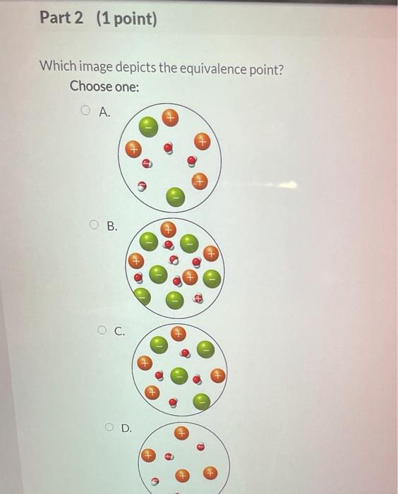 Solved The images below depict solute particles present | Chegg.com