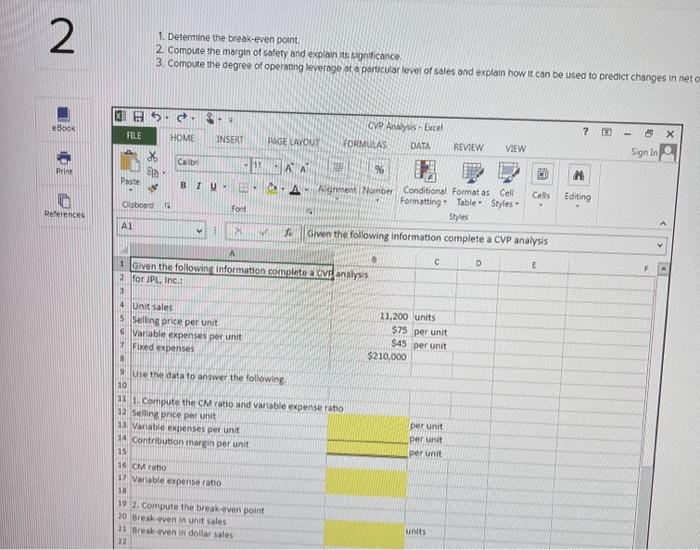 Solved 1. Analyze a mixed cost using a scattergraph plot | Chegg.com