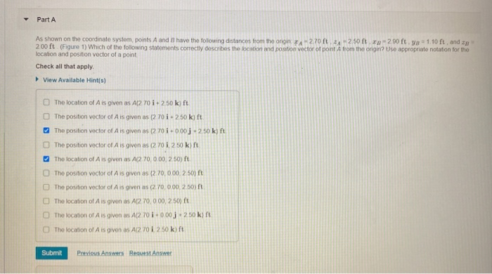 Solved Learning Goal: To identify the correct notation for a | Chegg.com