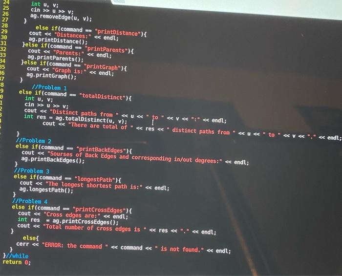 In c++ just write the functions for problems only 3 | Chegg.com