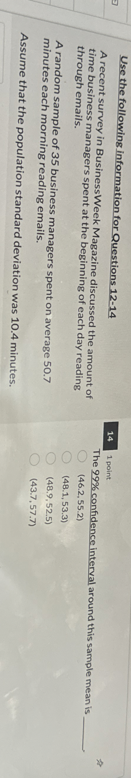 Solved Use the following information for Questions 12-14A | Chegg.com