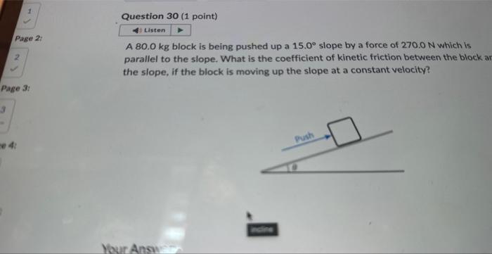 Solved When a horizontal force of 125 N is applied to a 65.0 | Chegg.com