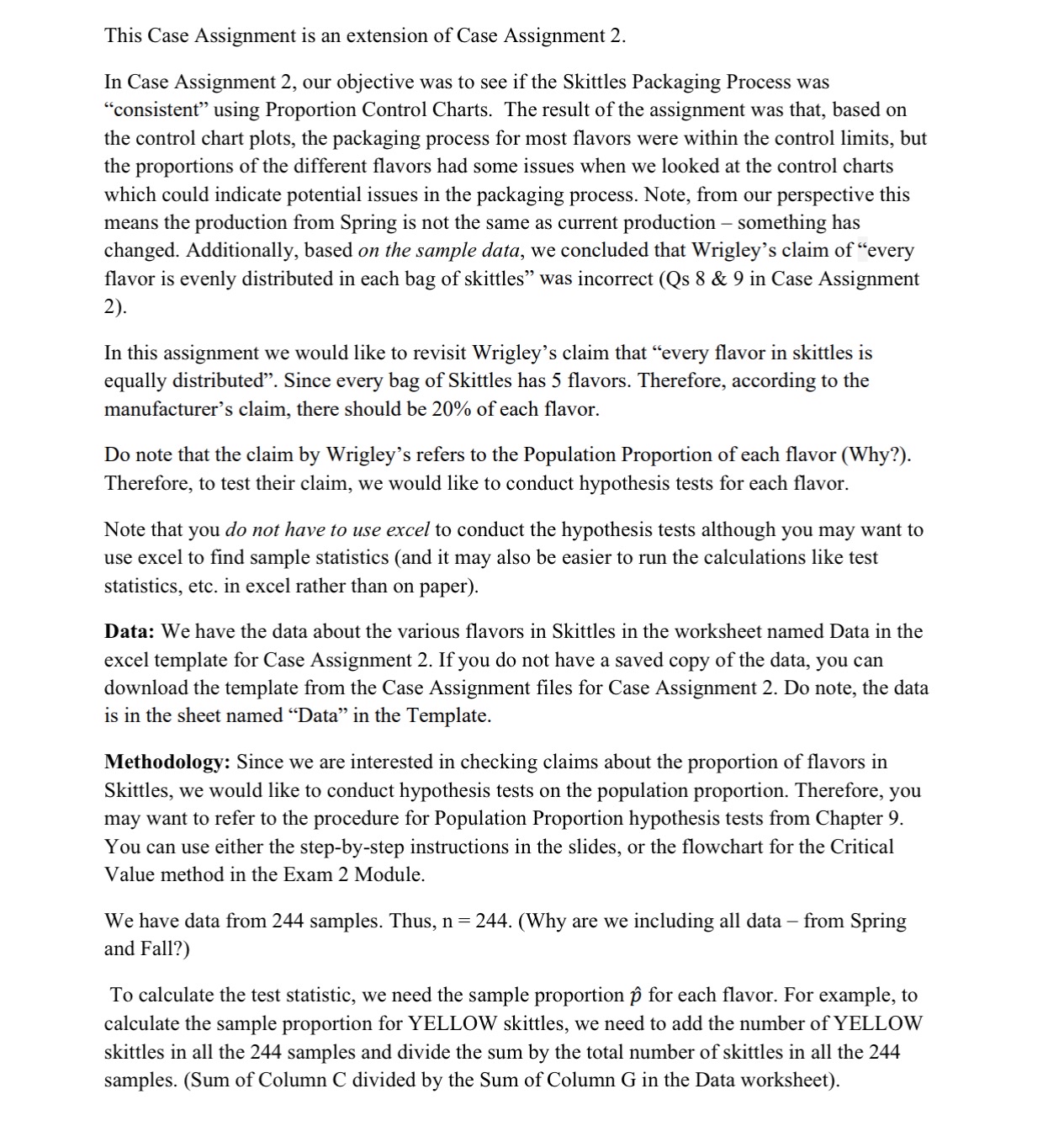 Solved This Case Assignment is an extension of Case | Chegg.com