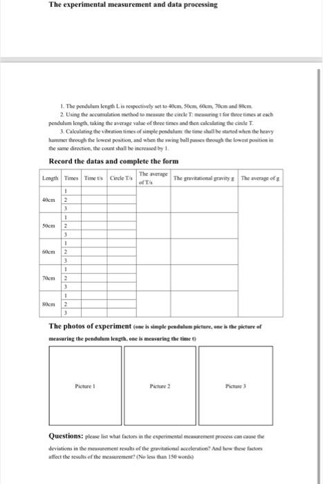 Solved Please help me with this experiment,it's a home based | Chegg.com
