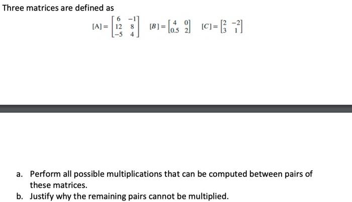 Solved Solve the following systems of linear equations using | Chegg.com