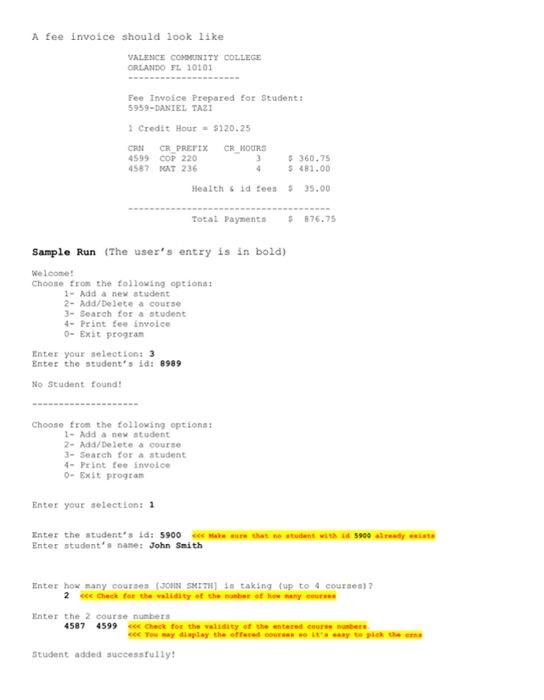 Solved UCF--COP3223-C Programming Final Project READ | Chegg.com