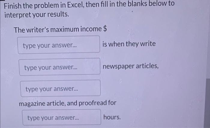 Solved Use the following prompt for the remaining questions. | Chegg.com