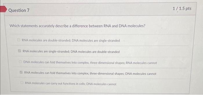 Solved Which statements accurately describes a difference | Chegg.com