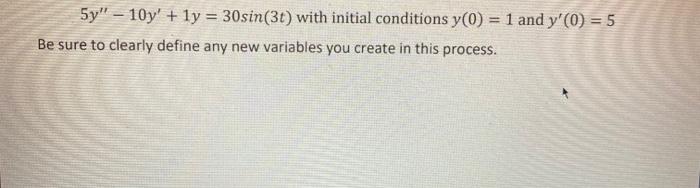 Solved decompose the following linear 2nd order ode into a | Chegg.com