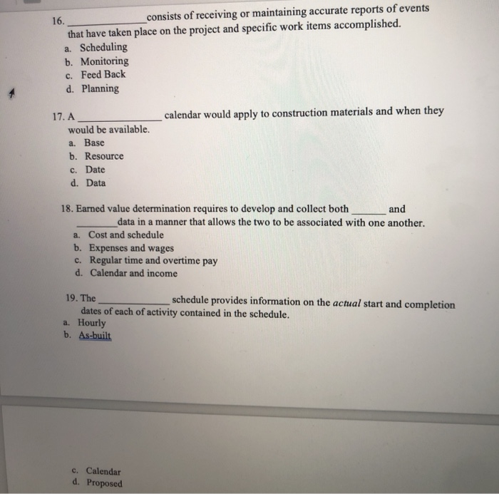Solved consists of receiving or maintaining accurate reports | Chegg.com