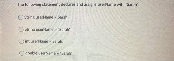 Solved Assuming that the variable numDogs has been declared, | Chegg.com