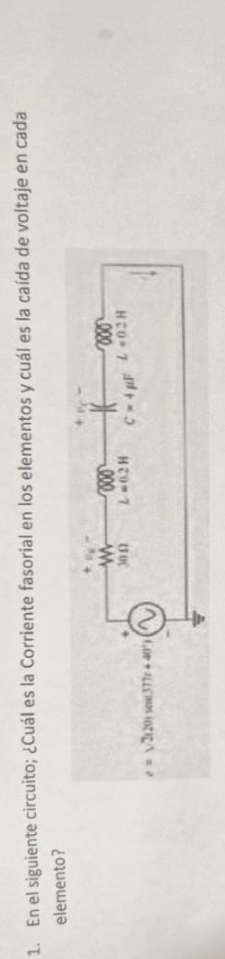 Solved En el siguiente circuito; ¿Cuál es la Corriente | Chegg.com