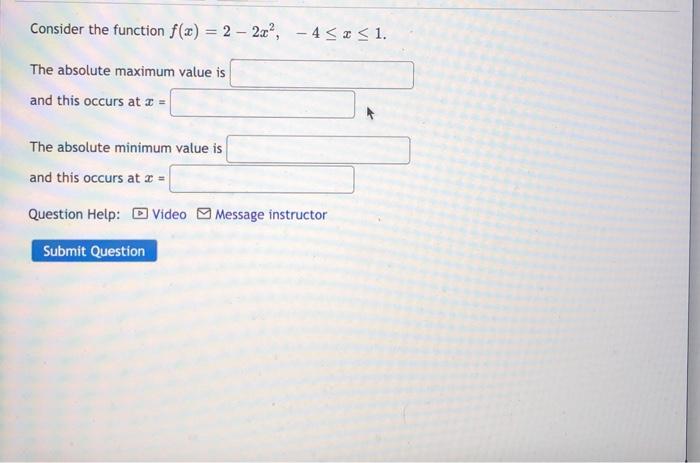 Solved Consider the function f(x) = 5x2 - 2x +11, 0