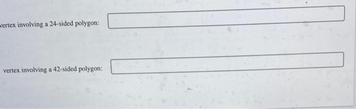 Solved The following table gives the interior-angle measures | Chegg.com