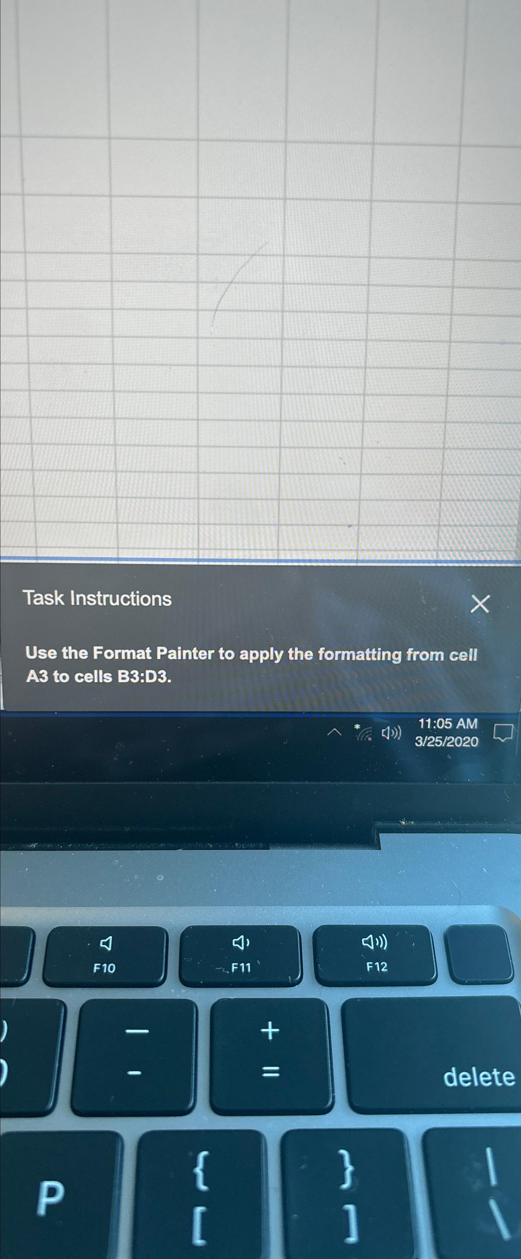 Solved Task InstructionsUse the Format Painter to apply the | Chegg.com