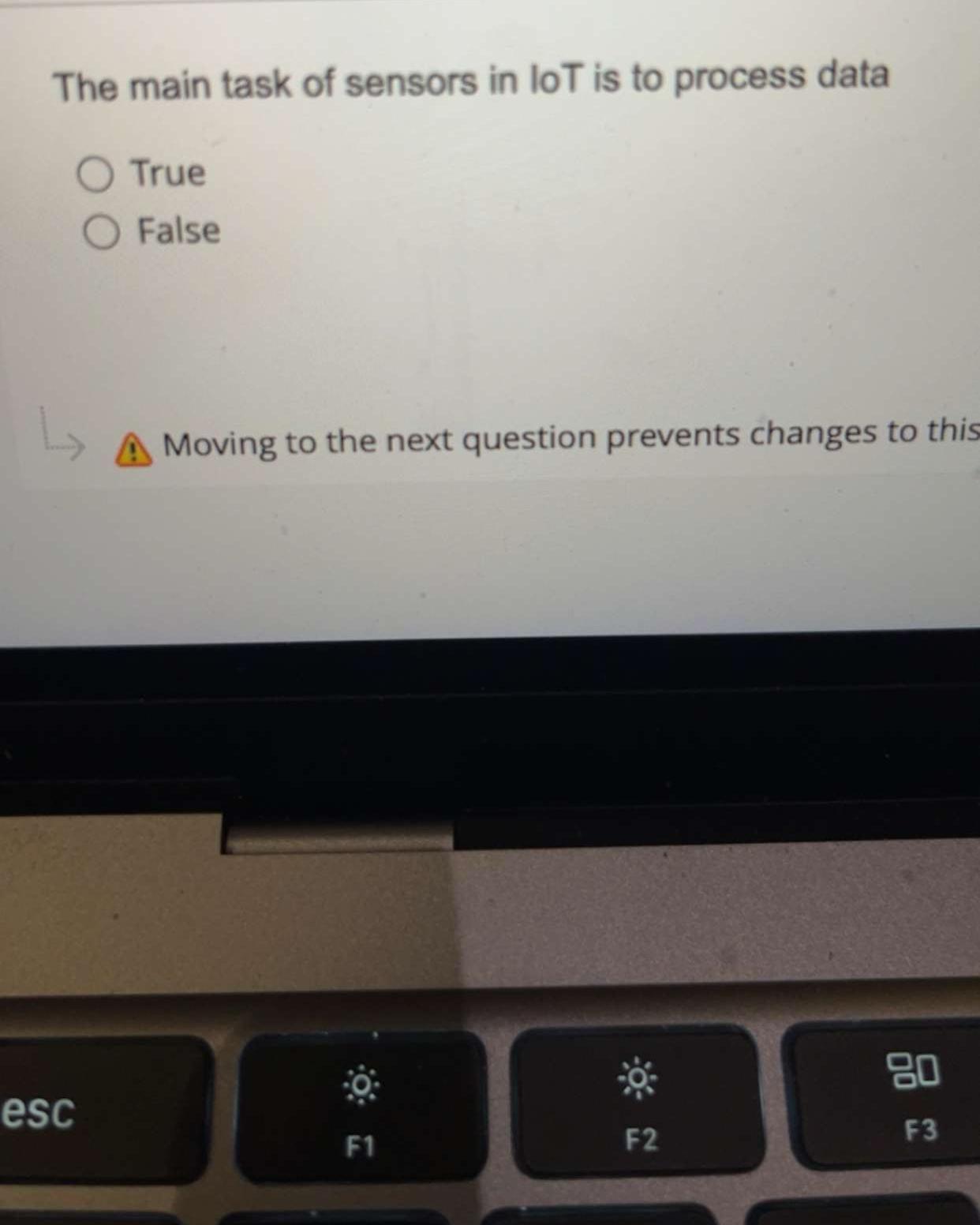 Solved The main task of sensors in lo T is to process | Chegg.com