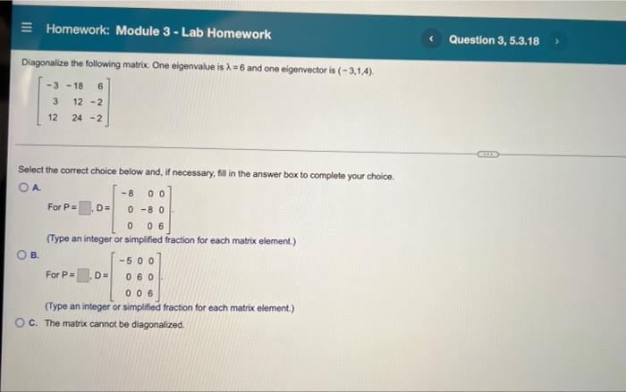 Solved = Homework: Module 3 - Lab Homework Question 3, | Chegg.com