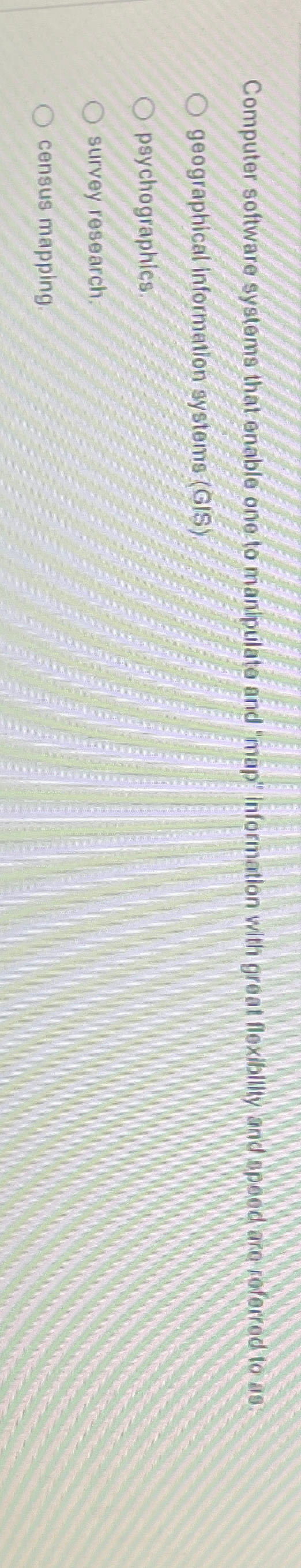 Solved Computer software systems that enable one to | Chegg.com