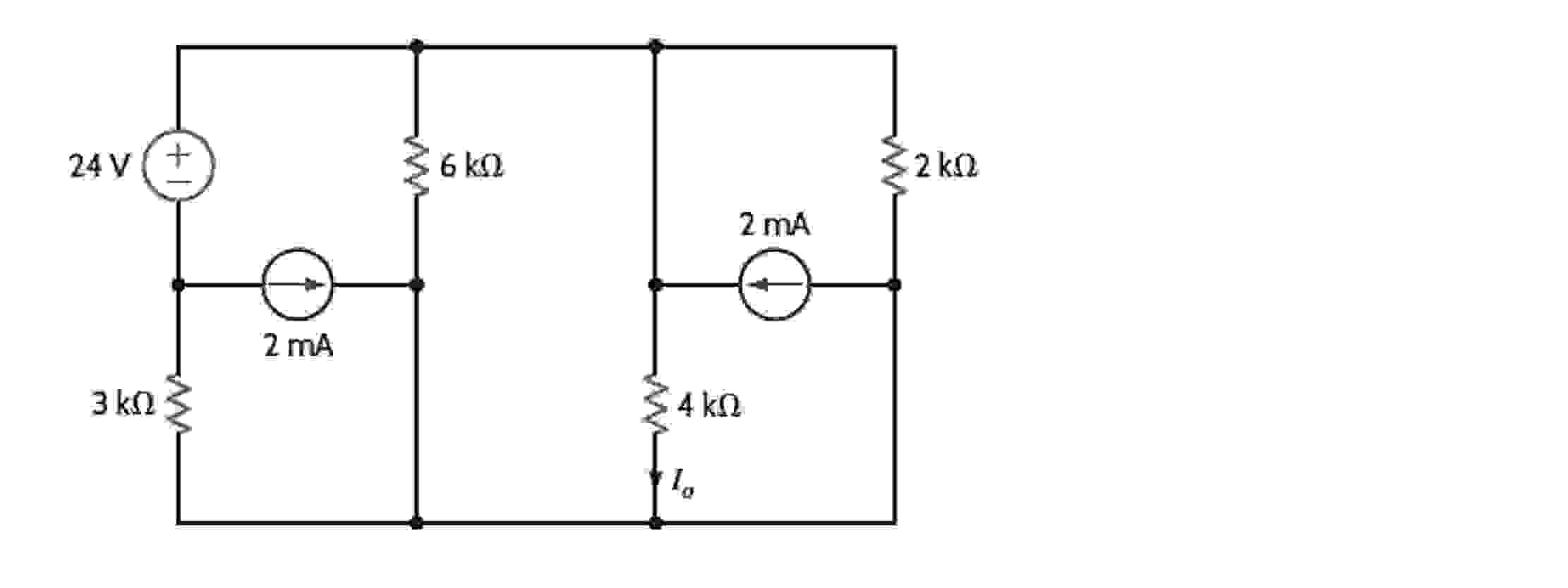 Solved Find the current Io using Thevenin's theorem | Chegg.com