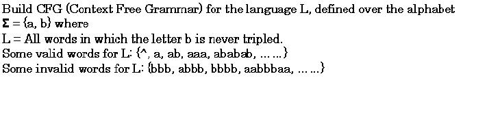 Solved Build CFG (Context Free Grammar) for the language L, | Chegg.com