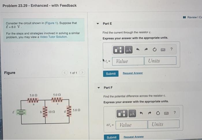 Solved Problem 23.29 - Enhanced - with Feedback A Review ICO | Chegg.com