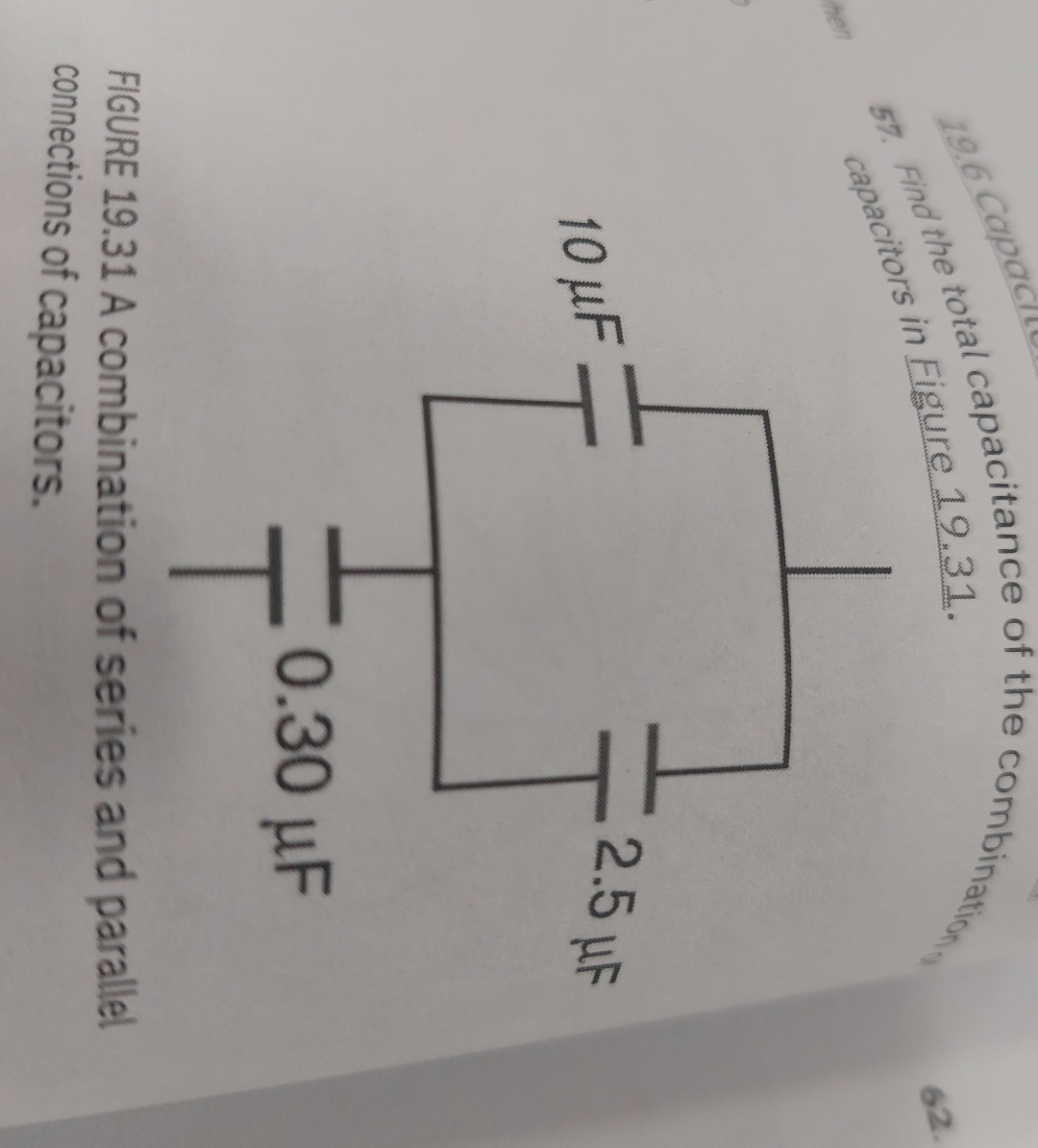 Solved Find the total capacitance of the combination.FIGURE | Chegg.com