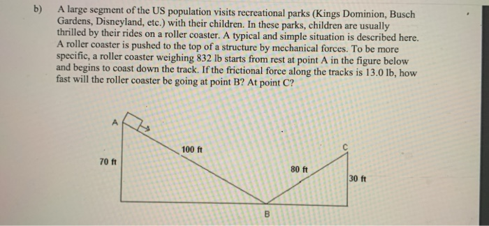 Solved b) A large segment of the US population visits | Chegg.com
