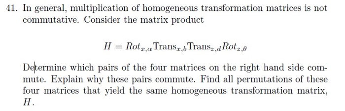 Solved 41. In general, multiplication of homogeneous | Chegg.com