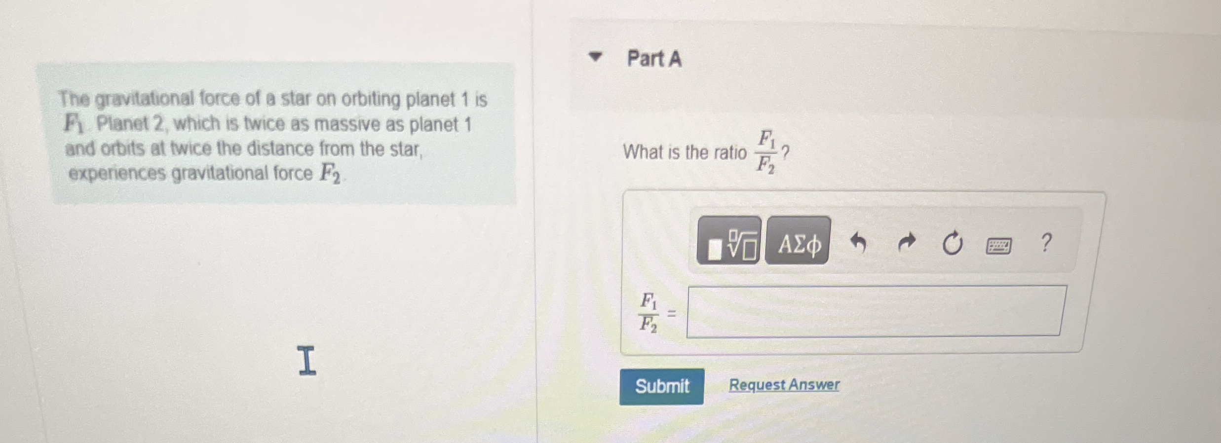 High Quality SOLUTION The gravitational force of a star on orbiting planet | Chegg.com