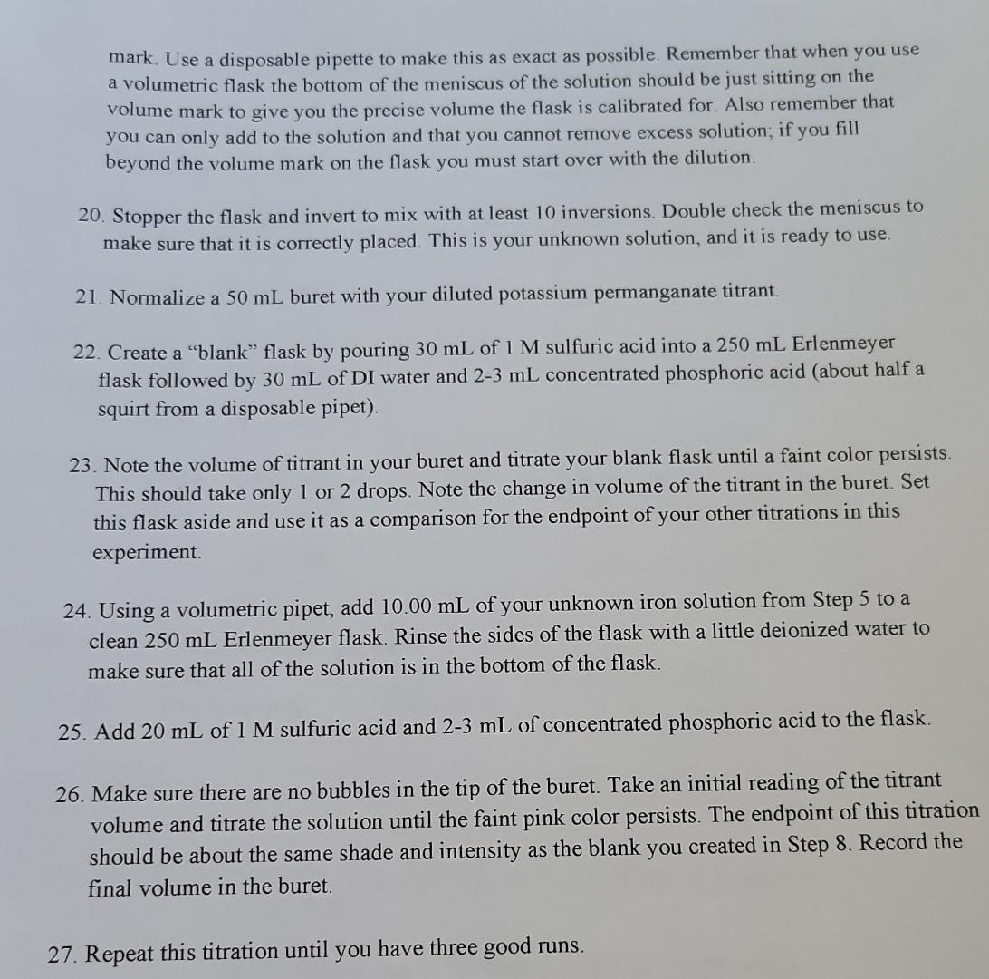 see attached hereto the titration experiment I did as | Chegg.com