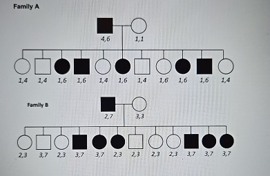 Solved What is the recombinance of offspring and Z scores in | Chegg.com